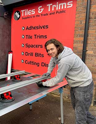 Behind Tiles & Trims: meet tiler Lewis Bowering