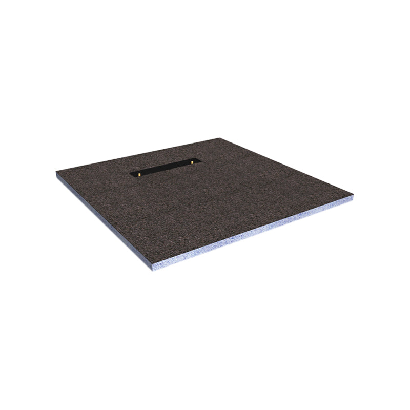 Elements Linear 300 Level Access Tray 9x9 End | Buy Online | Tiles & Trims