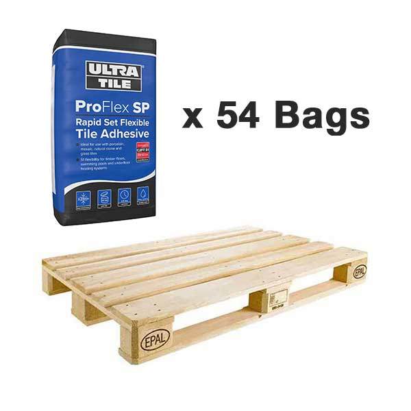 Pallet Deal - Ultra ProFlex S2 - White | Buy Online | Tiles & Trims