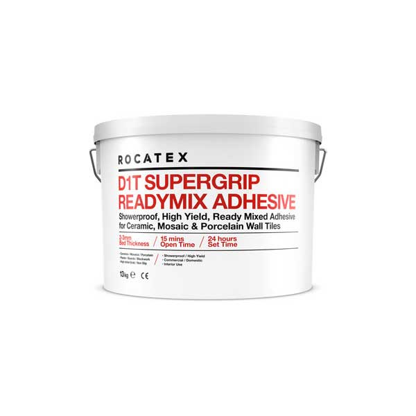 Rocatex D1T Supergrip Readymix Adhesive |Buy Online | Tiles & Trims