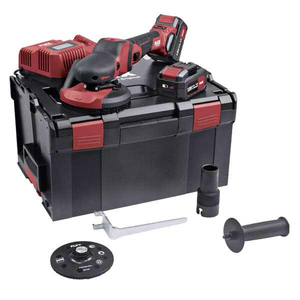 Flex Supraflex 18v SE 125 18.0-EC/5.0 Set (504.157)|Buy Online | Tiles ...