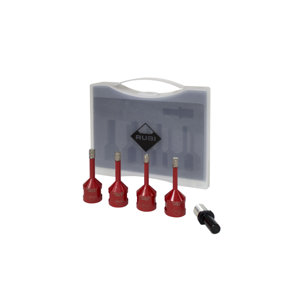 Rubi Mini Drygres Hole saw Set (50938) | Buy Online | Tiles & Trims